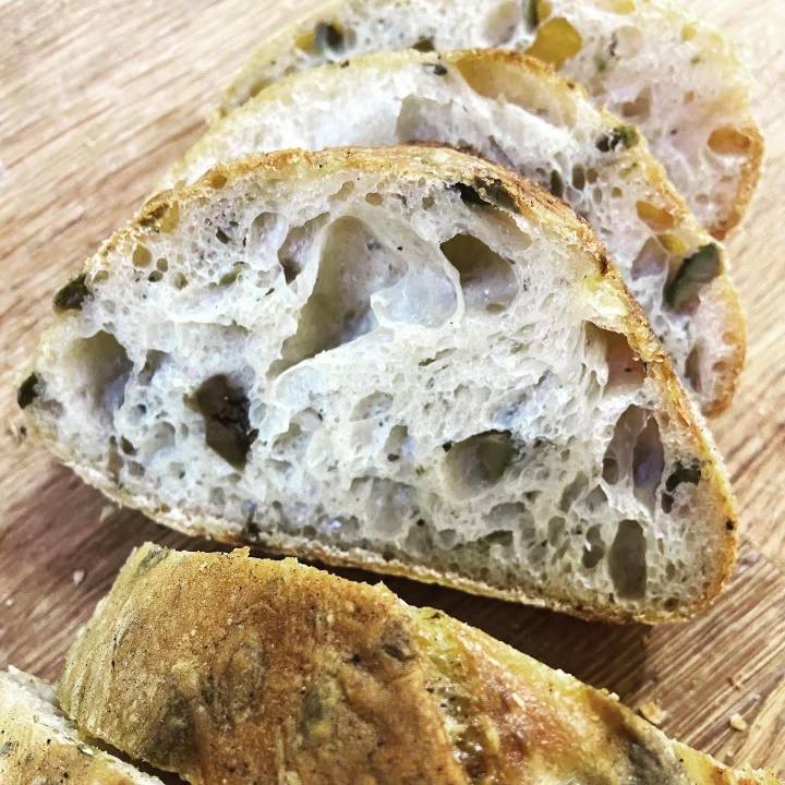 Olive Bread - 500g | Le French Dad Boulangerie